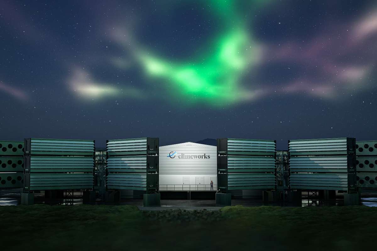 Climeworks legt Grundstein für Direct Air Capture Anlage